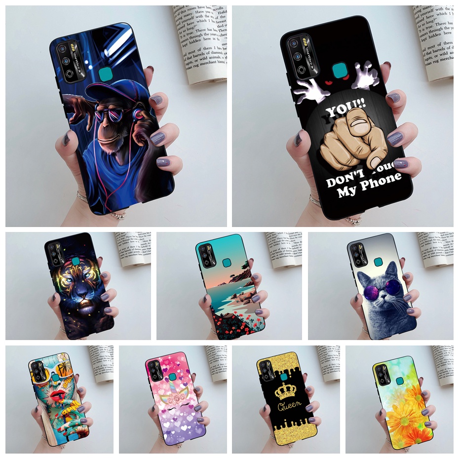 Casing INFINIX HOT 9 play INFINIX hot 9 phone case Soft Silicone ...