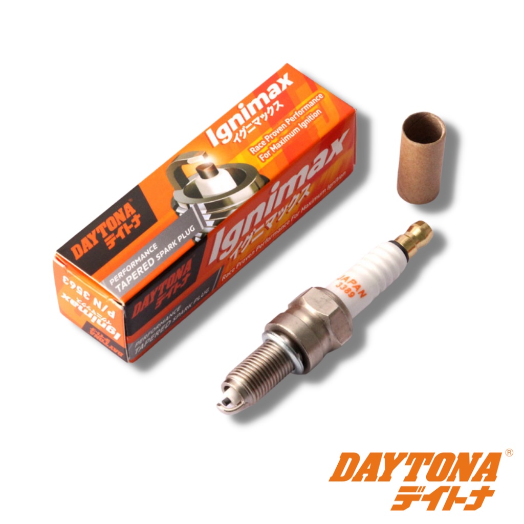 DAYTONA Ignimax Tapered Spark Plug - CR8E - Sniper MX-150 / Raider 150 ...