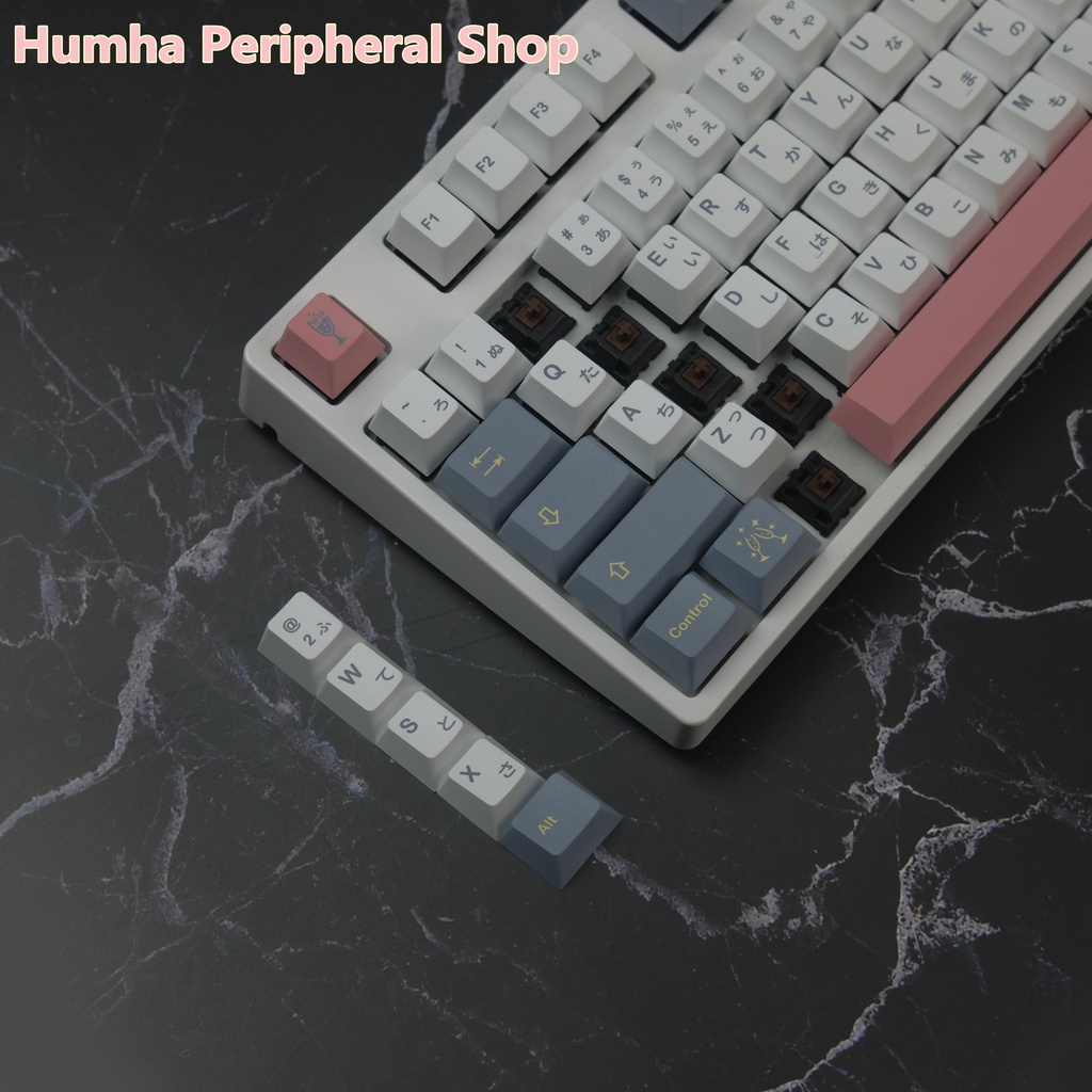 Humha Momo Yume R1 keycap 140 keys PBT material Dye-Sublimation Cherry ...