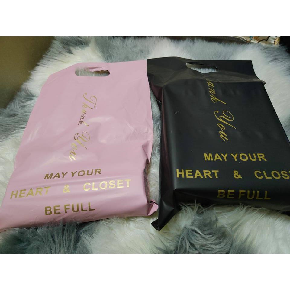 Express Delivery Thank You Waybill Pouch Gift Plastic Shipping Envelope ...