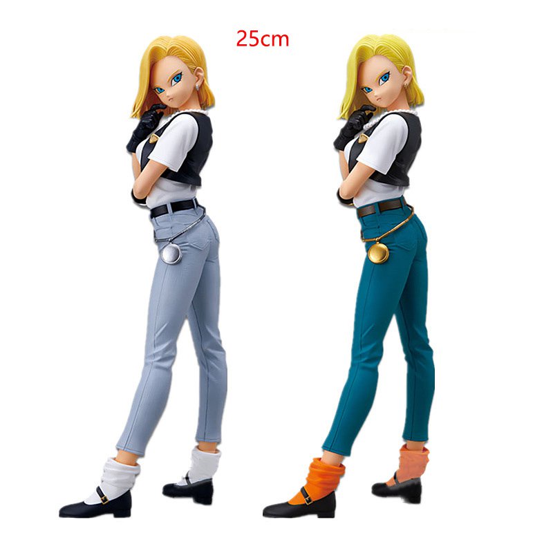 2021 Newest 25cm Dragon Ball Z Android 18 Action Figure Collection ...