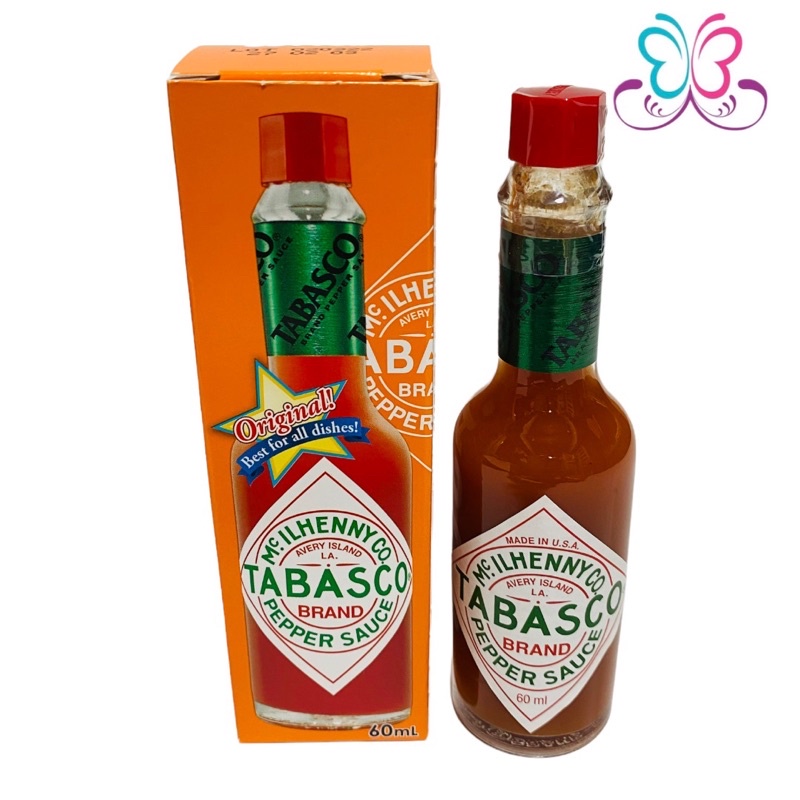 Tabasco, pepper sauce original 60ml | Shopee Philippines