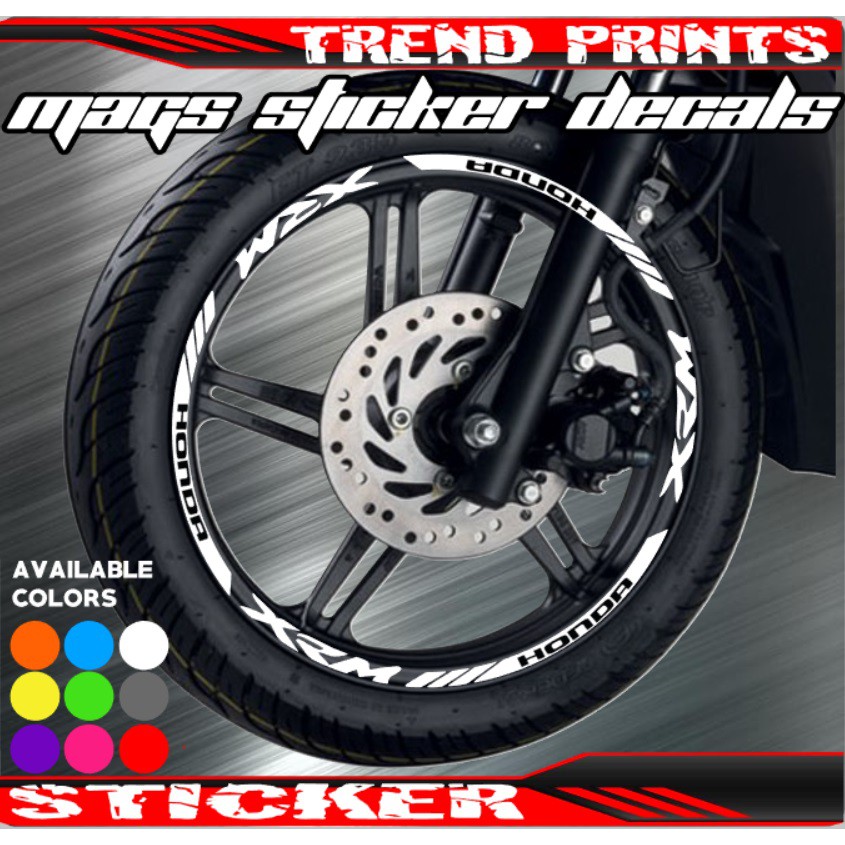 HONDA XRM MAGS STICKER DECALS | Shopee Philippines