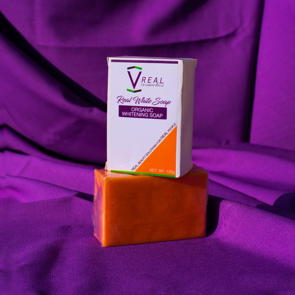 VReal Cosmetics: Real White Soap: Whitening Soap enriched with Beta ...