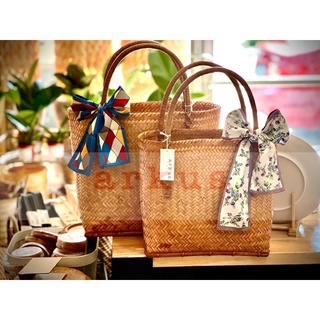 Native bayong bag handwoven bamboo (free ribbon) | Shopee Philippines