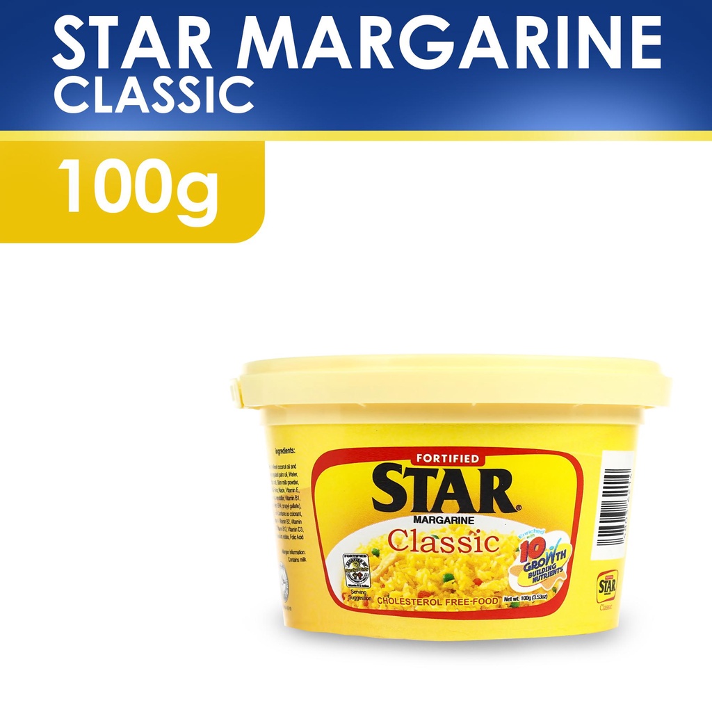 Star Margarine Classic (100g) | Shopee Philippines