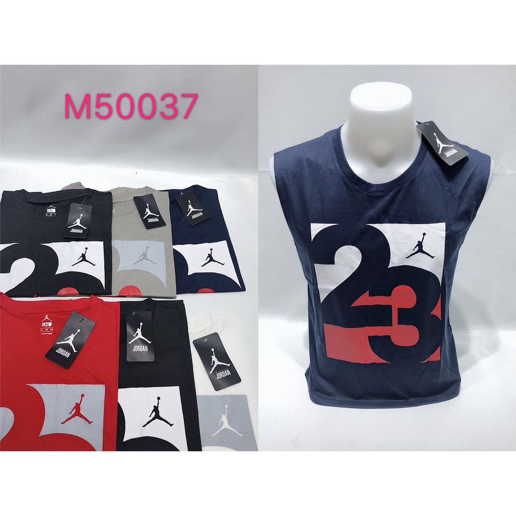 NEW FASHION MUSCLE SANDO JORDAN | Shopee Philippines