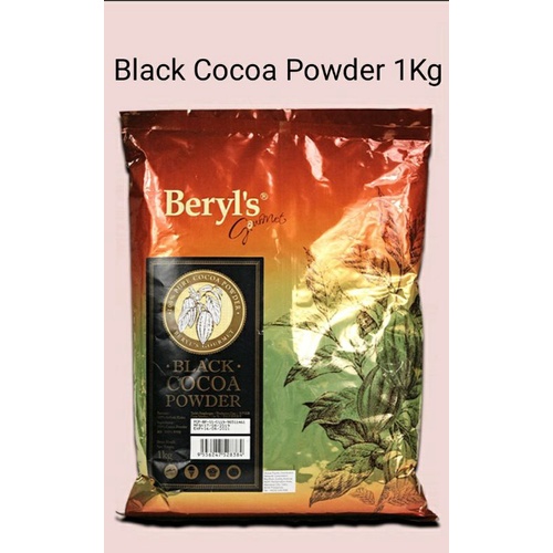Beryls Black Cocoa Powder 1Kg | Shopee Philippines