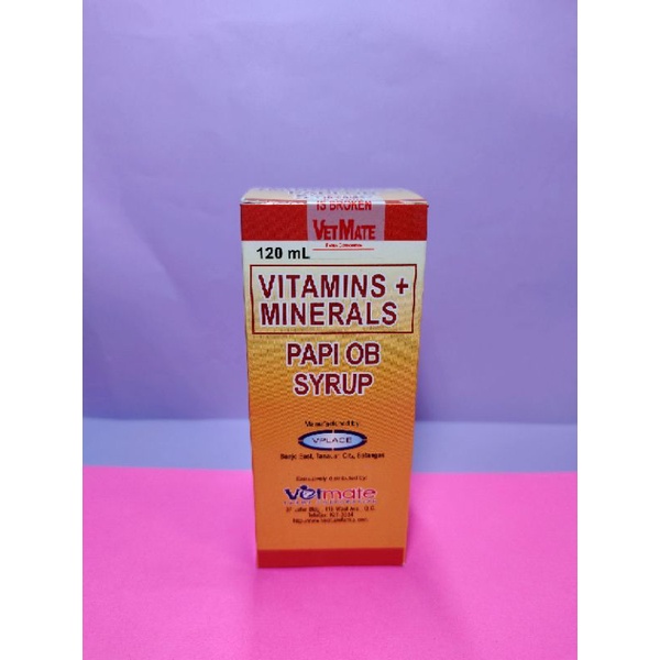 Papi OB syrup 120 mL | Shopee Philippines