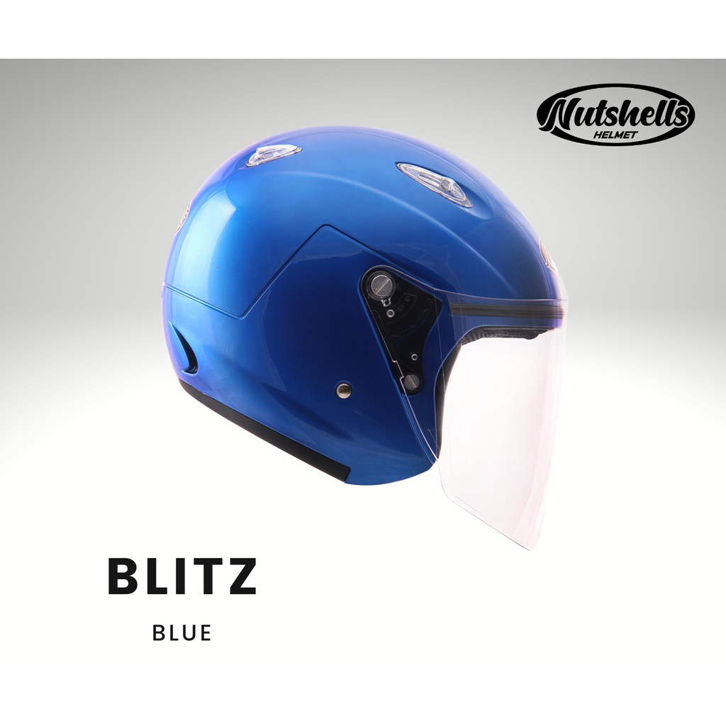 Nutshells Helmet Blitz Jet Type | Shopee Philippines