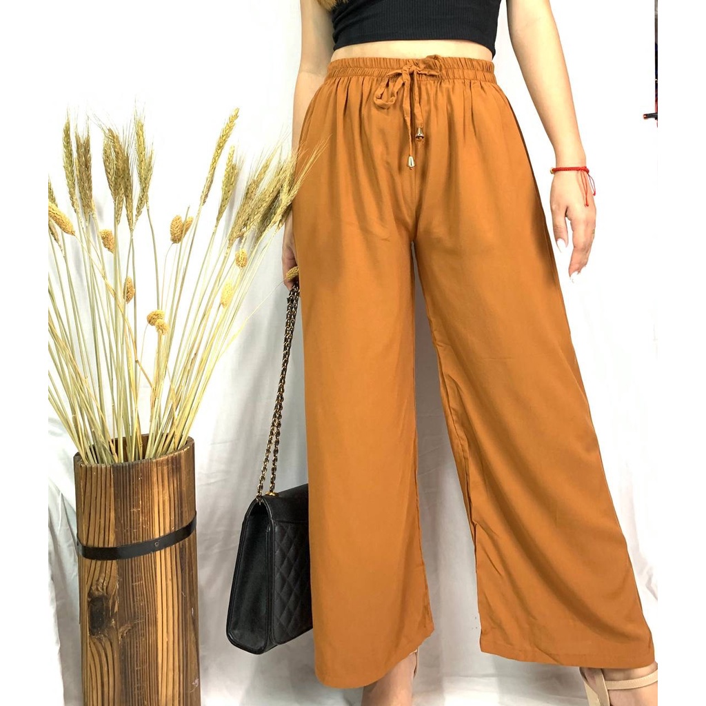 CHALLIS BOHO SQUARE PANTS | Shopee Philippines