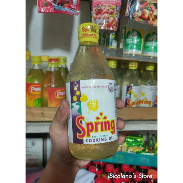 Spring Pure Coconut Cooking Oil | Shopee Philippines