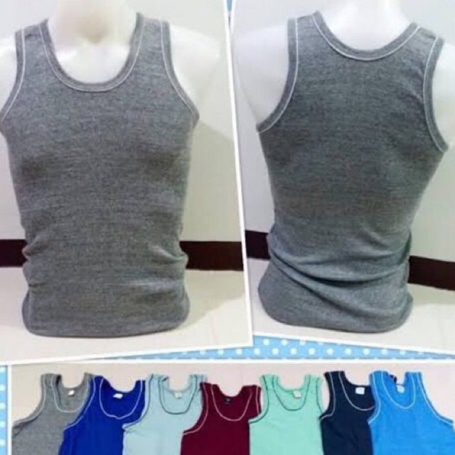 Gym Sando for Men /100% Cotton (Free Size) | Shopee Philippines