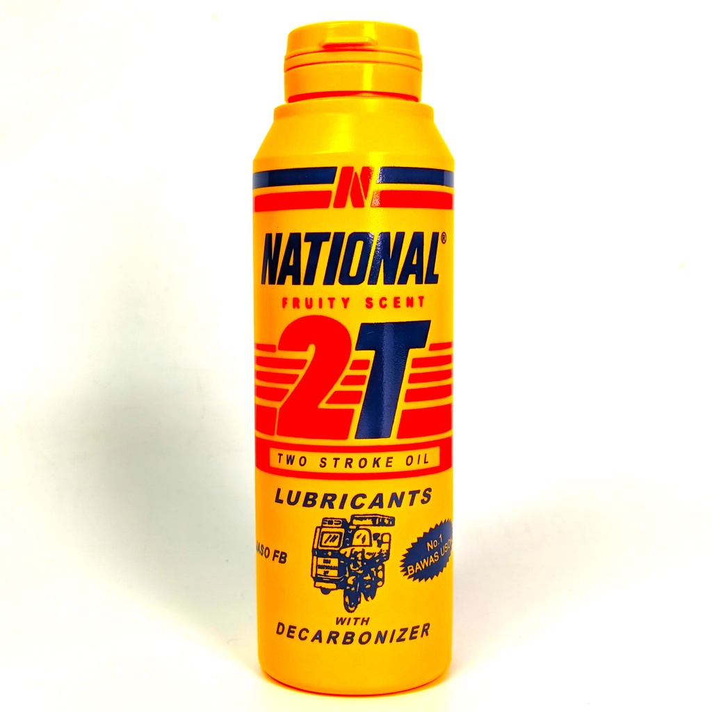 Genuine National 200 ml Two-Stroke 2T Engine Oil Fits Motorcycle ...
