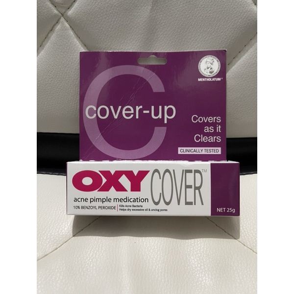Oxy 5/10/Cover Acne Pimple Medication 10g/25g (100% Authentic) | Shopee ...