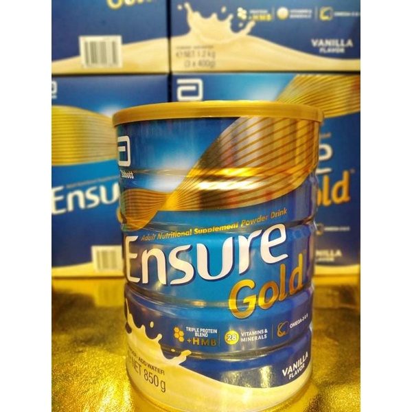 Ensure Gold Vanilla 850g | Shopee Philippines