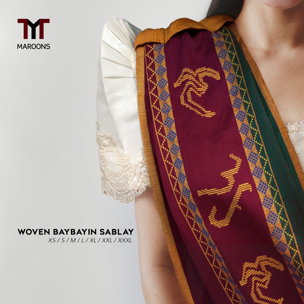 Maroons- UP Sablay (Woven Baybayin) University of the Philippines ...