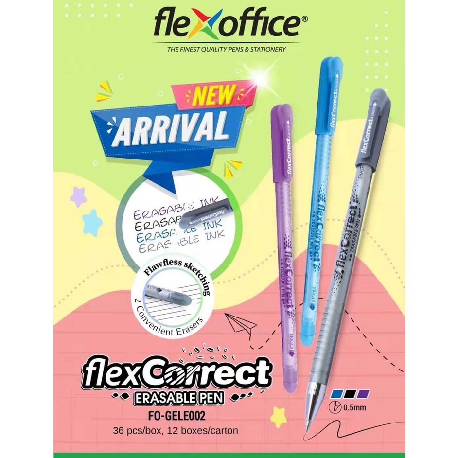 flexcorrect erasable pen pay pc | Shopee Philippines