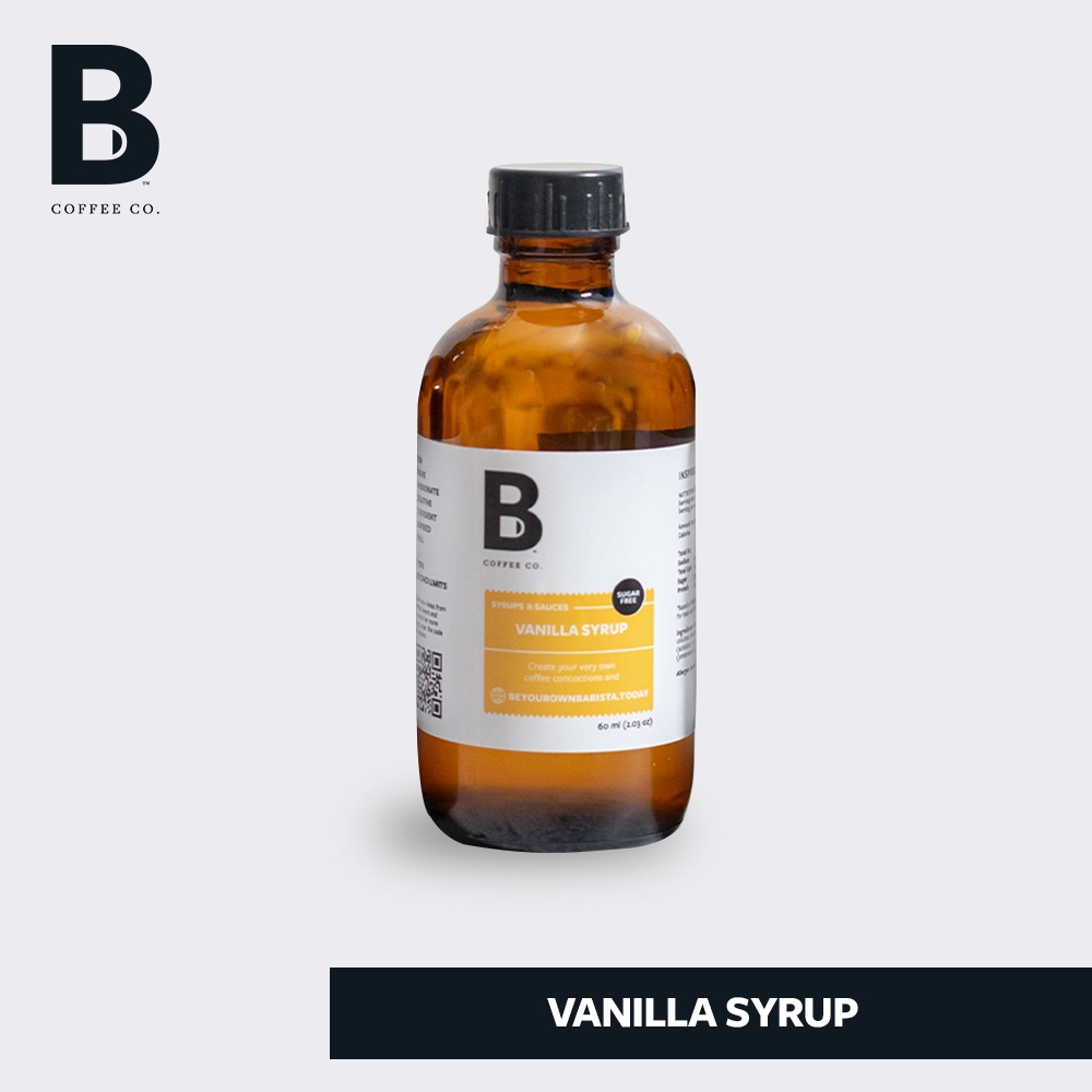 B Coffee Co. Sugarfree Vanilla Syrup 250ml | Shopee Philippines