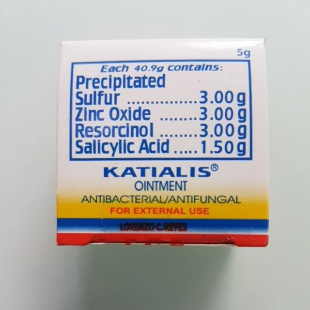 KATIALIS OINTMENT 5g | Shopee Philippines