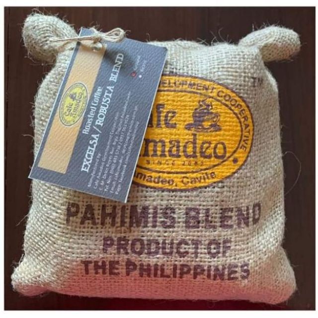 Cafe Amadeo Cavite Pure (Excelsa-Robusta) (Ground/Beans) | Shopee ...