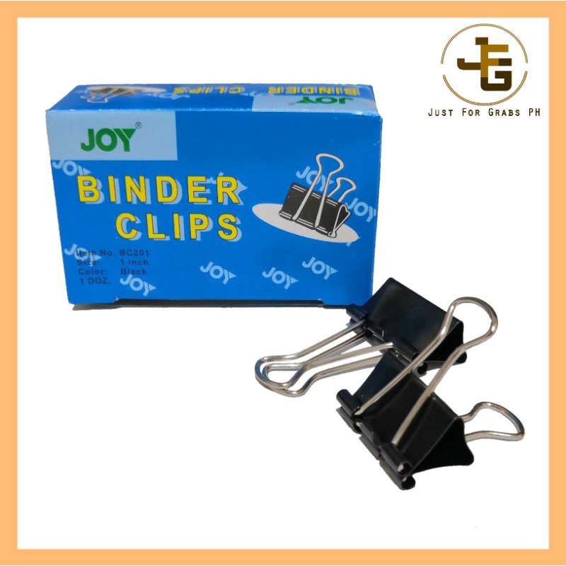 Joy Binder Clips per dozen pcs | Shopee Philippines