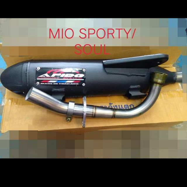 Apido Black Version 3 for Mio Sporty Chicken Power Pipe | Shopee ...