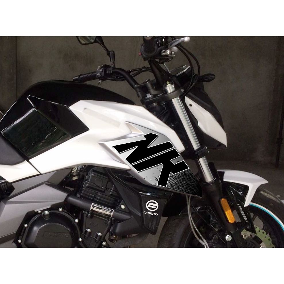 CFMOTO "NK400 Version3" (2pcs) Customized Motorcycle Decals, Laminated ...