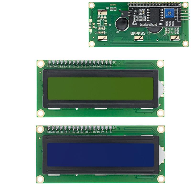 LCD Module Blue Green screen IIC/I2C 1602 for arduino 1602 LCD UNO R3 ...