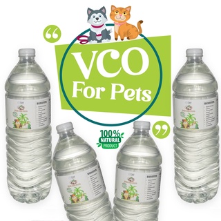 VCO for Pets 1 Liter, Virgin Coconut Oil for Dogs & Cats 1L | Shopee ...