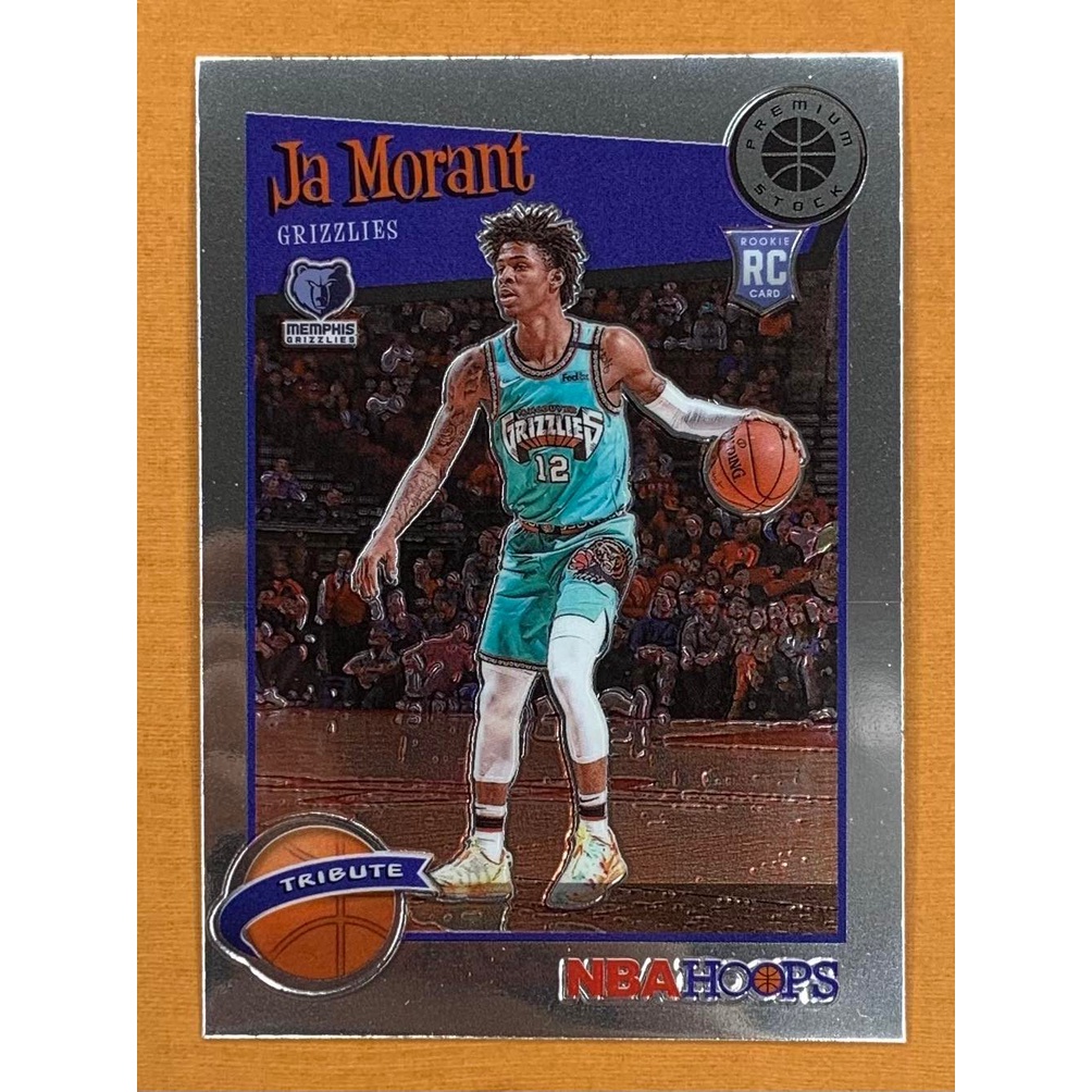 2019-20 Premium Stock Ja Morant Tribute Rookie RC #297 | NBA CARDS ...