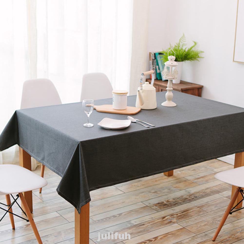 Plain Rectangle Waterproof Tablecloth | Shopee Philippines