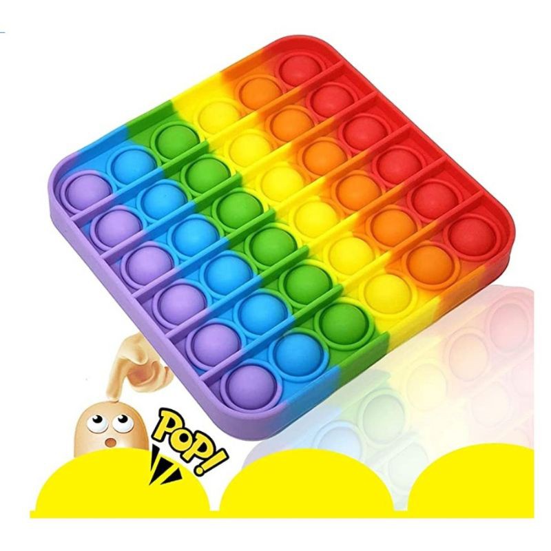 Pop it Fidget Toy Square (Small) | Shopee Philippines