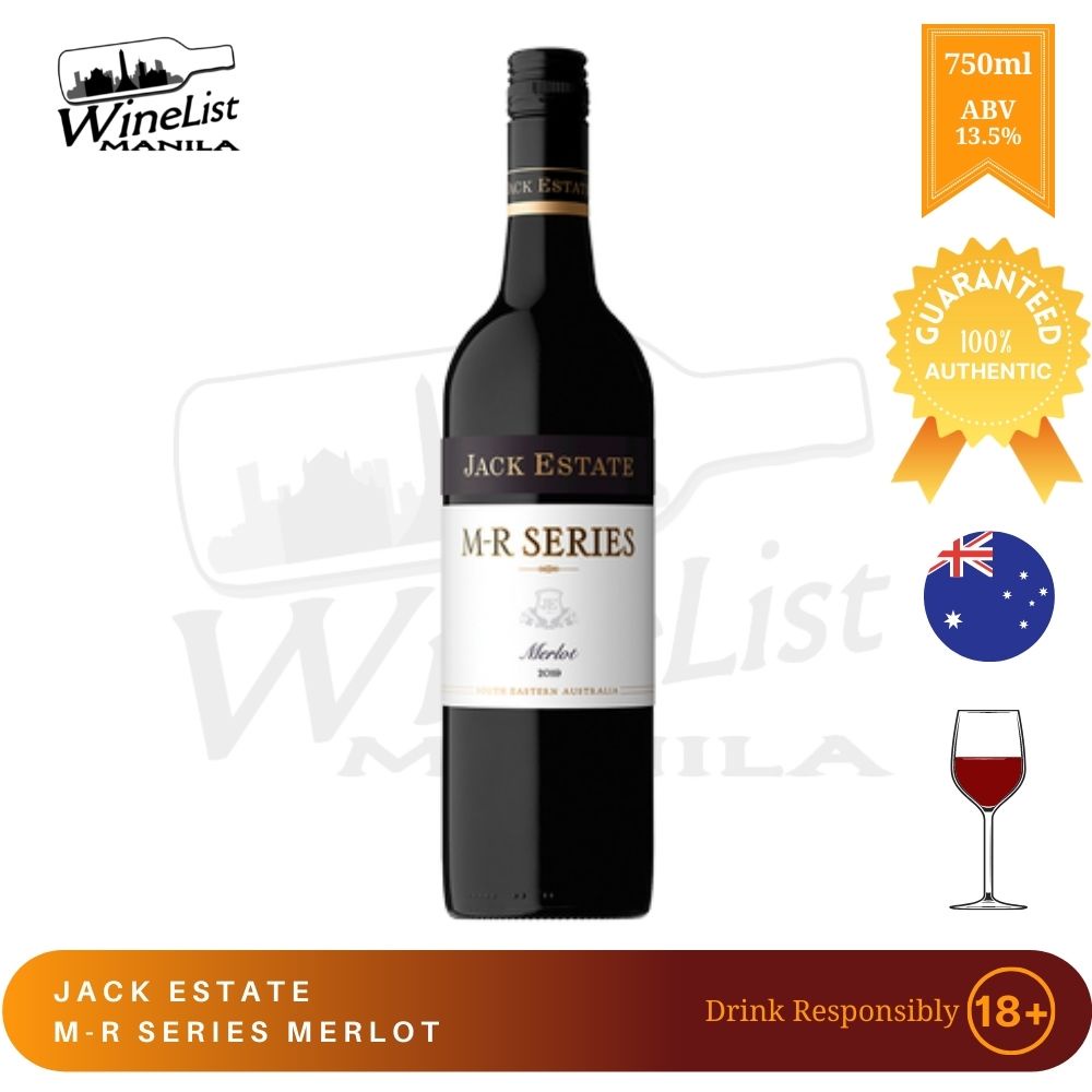Jack Estate M-R Series Merlot | South Eastern Australia | Australian ...