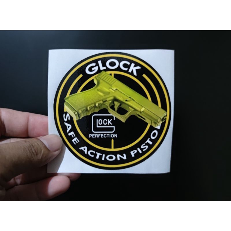 Glock Vinyl Sticker Waterproof High Quality Laminated Sticker | Shopee ...