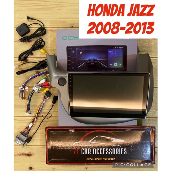 HONDA JAZZ 2008-2013 10inch QCY ANDROID HEAD UNIT | Shopee Philippines
