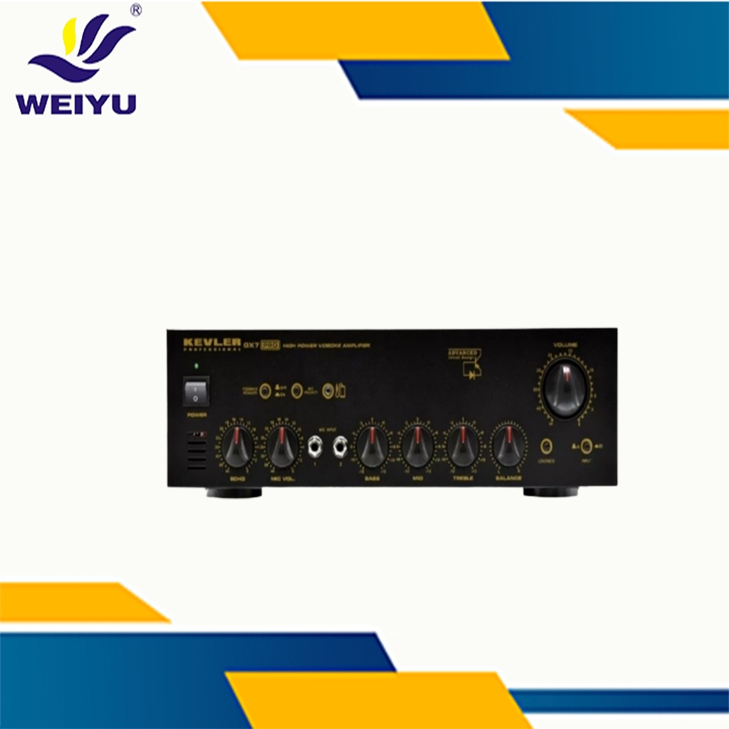 Kevler Gx7 Pro High Powered Amplifier 800w X 2 Black Shopee Philippines