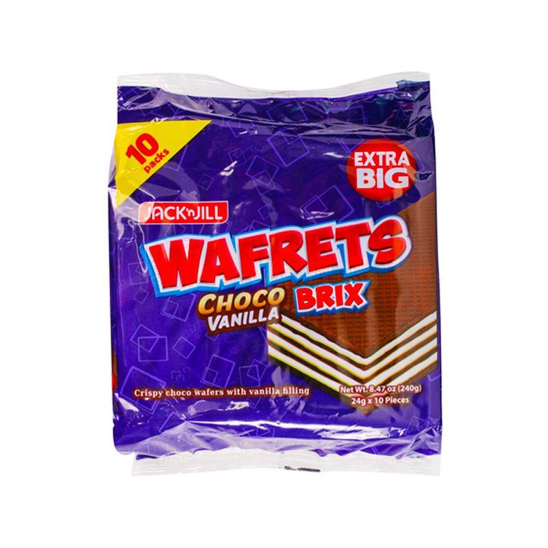 Jack ' n Jill Wafrets Brix 10'S | Shopee Philippines