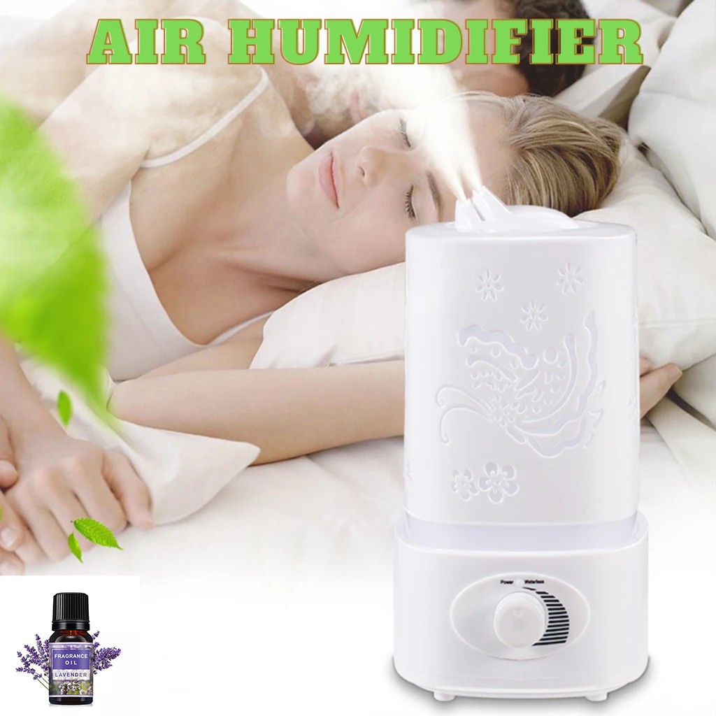 1.5L Ultrasonic Air Humidifier with LED Light Changing Color(free oli ...