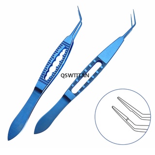 Ophthalmic Tying Forceps Tweezers Tying Platform Flat Handle 85mm-115mm ...