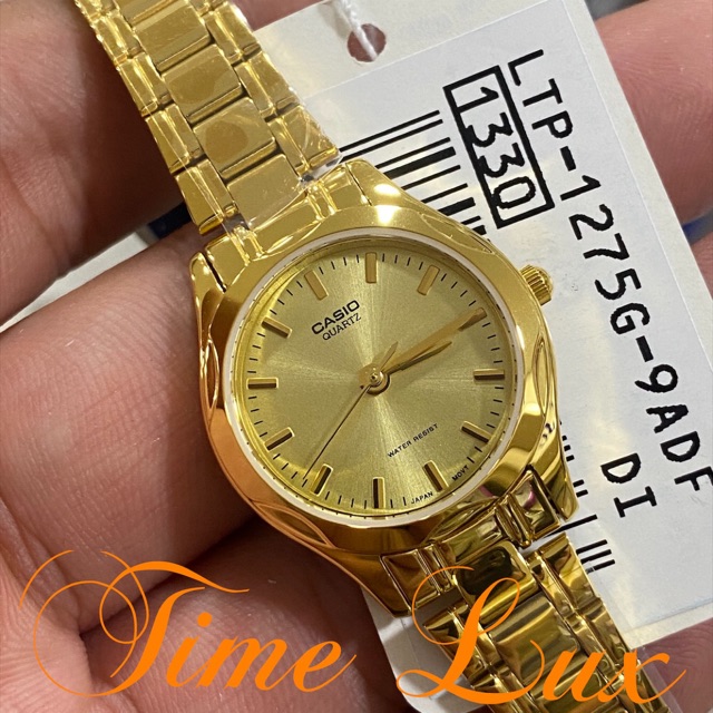 Casio Gold Ltp-1275g-9a Ladies | Shopee Philippines