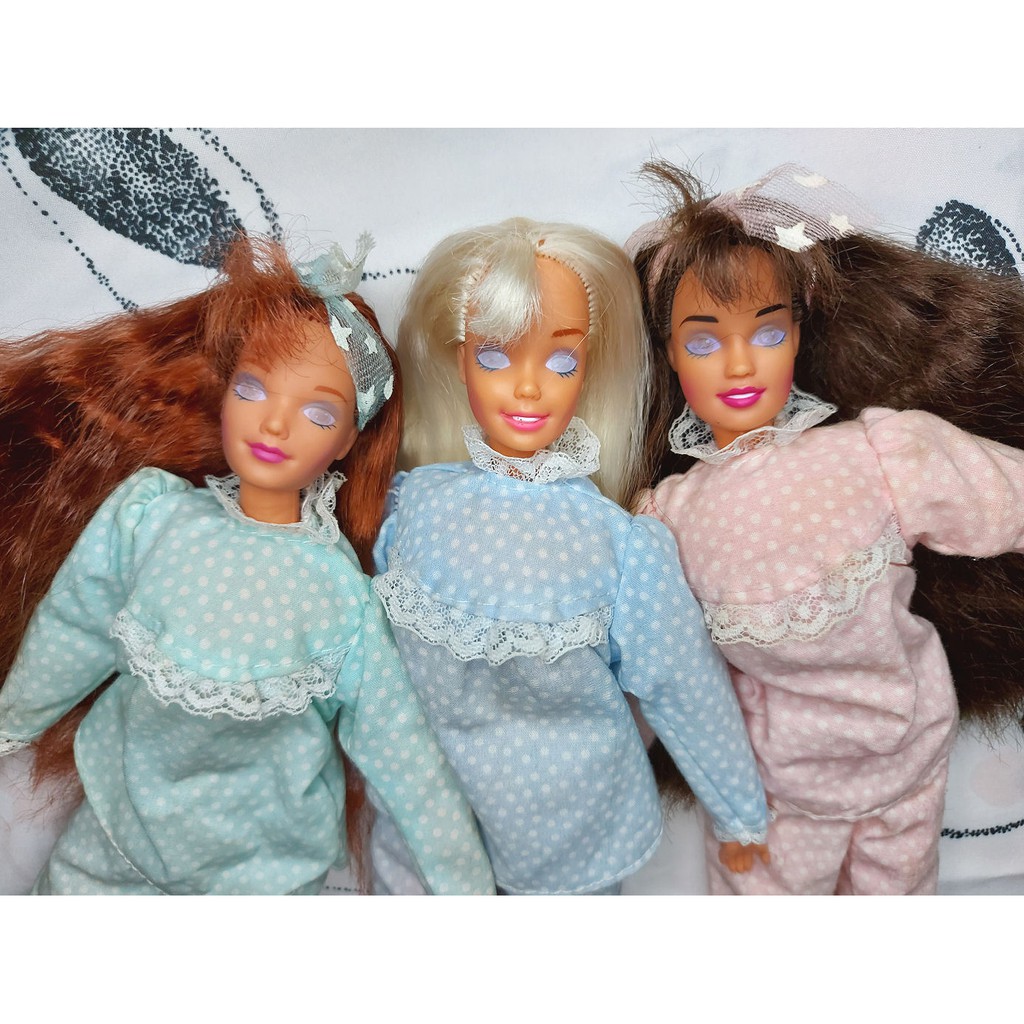 Barbie Bedtime Dolls 1993 Sold As Set Only Shopee Philippines