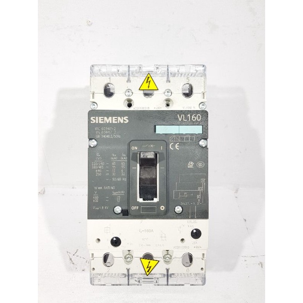 Circuit Breaker 160A 3Phase ( SIEMENS )BRANDNEW | Shopee Philippines