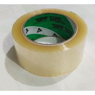 TUFF Brand Packaging Tape Clear , 2 inches X 100 Meters packing Tape ...