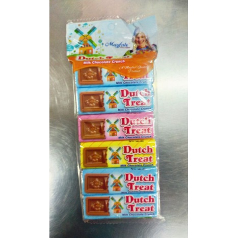 24 pcs dutch treat milk chocolate bar for sale. batang 90's favorite ...