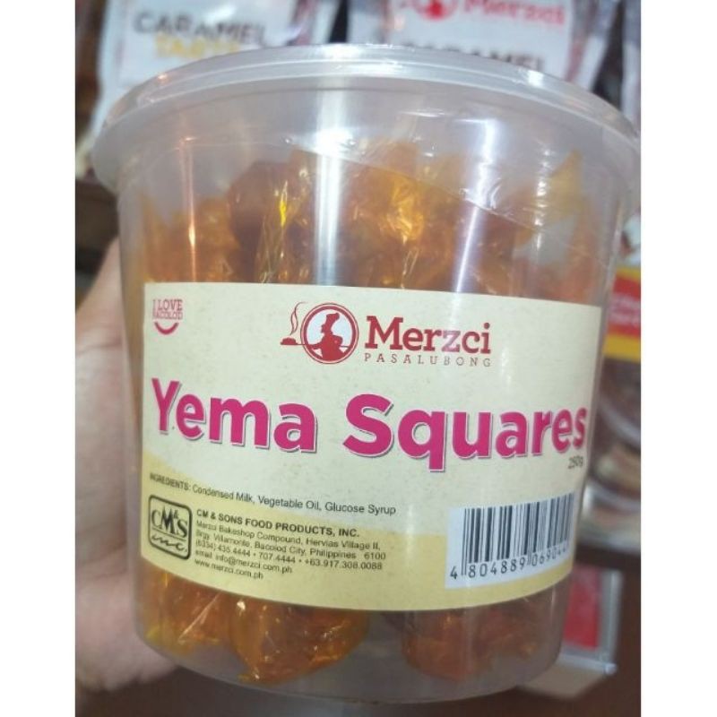 YEMA SQUARES 250g MERZCI PASALUBONG | Shopee Philippines