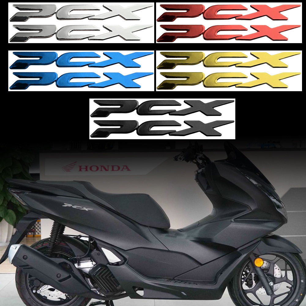 Honda PCX 3D Resin Gel Sticker Motocross Motorcycle Emblems Stickers ...