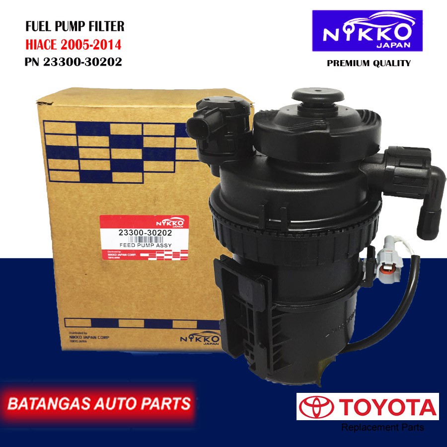 NIKKO JAPAN FUEL PUMP FILTER 23300-30202 for TOYOTA HIACE 2005-2014 ...
