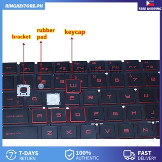 Replacement Keycap Key cap &Scissor Clip&Hinge For Acer Nitro 5 AN515 ...