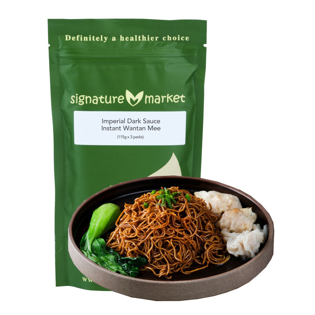Signature Market Imperial Dark Sauce Instant Wantan Mee (115g x 3 packs ...